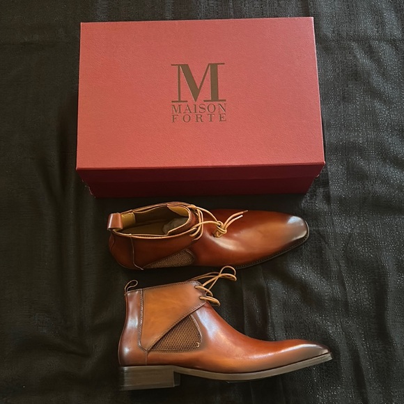 Maison Forte | Shoes | Mens Brown Leather Boots | Poshmark